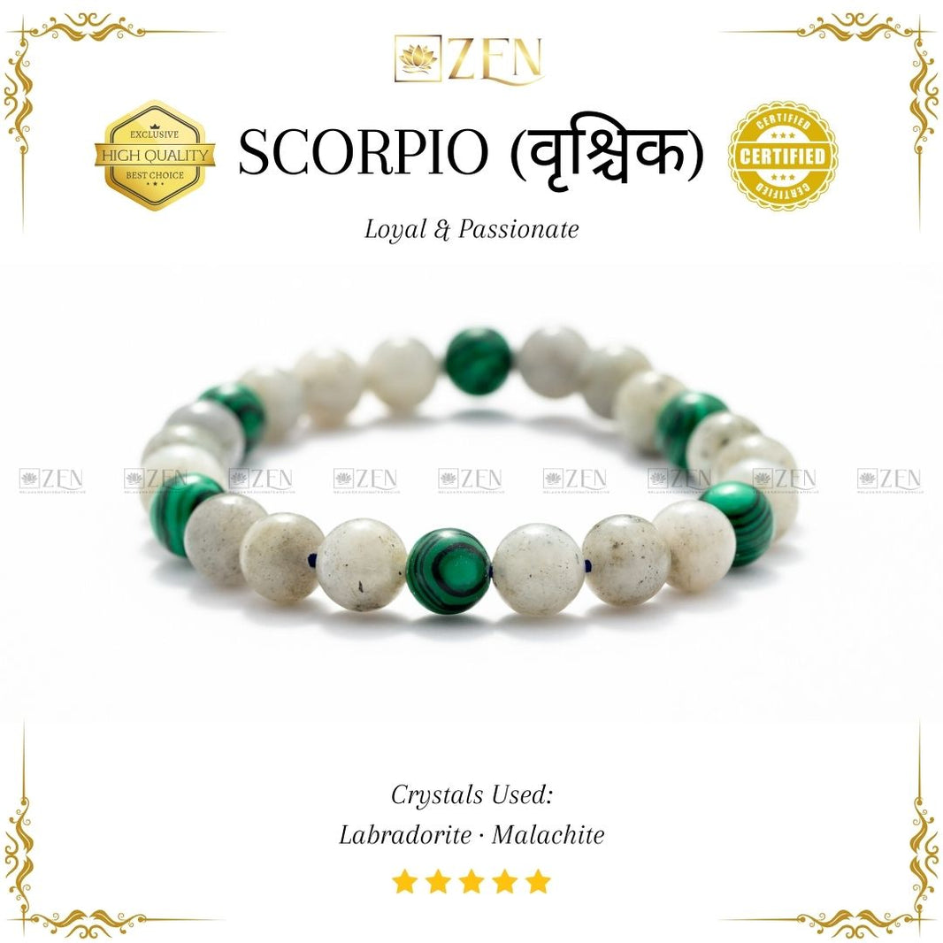 Zodiac Bracelets | Zodiac Birthstone Bracelets | The Zen Crystals